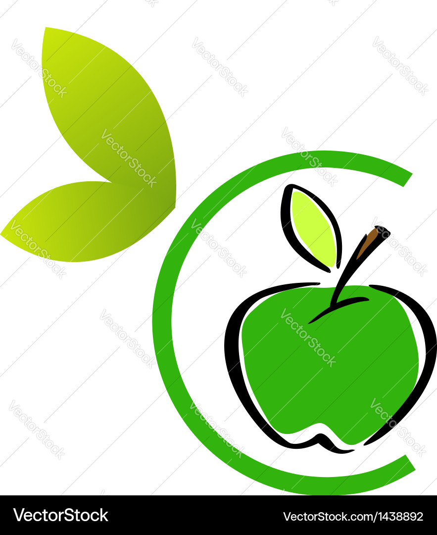 Apple Brand Logo Royalty Free Vector Image - VectorStock