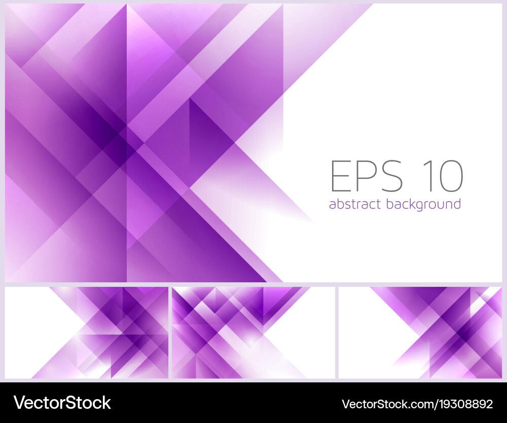Triangle abstract background Royalty Free Vector Image