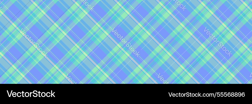 Soft pastel plaid pattern in shades of blue Vector Image