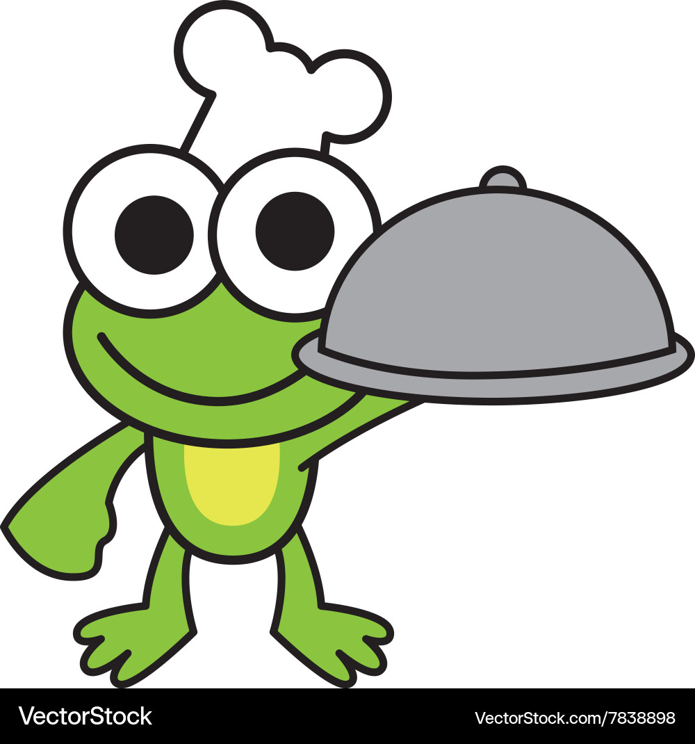 Chef frog Royalty Free Vector Image - VectorStock