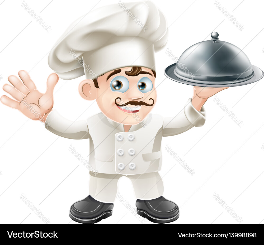 French chef Royalty Free Vector Image - VectorStock