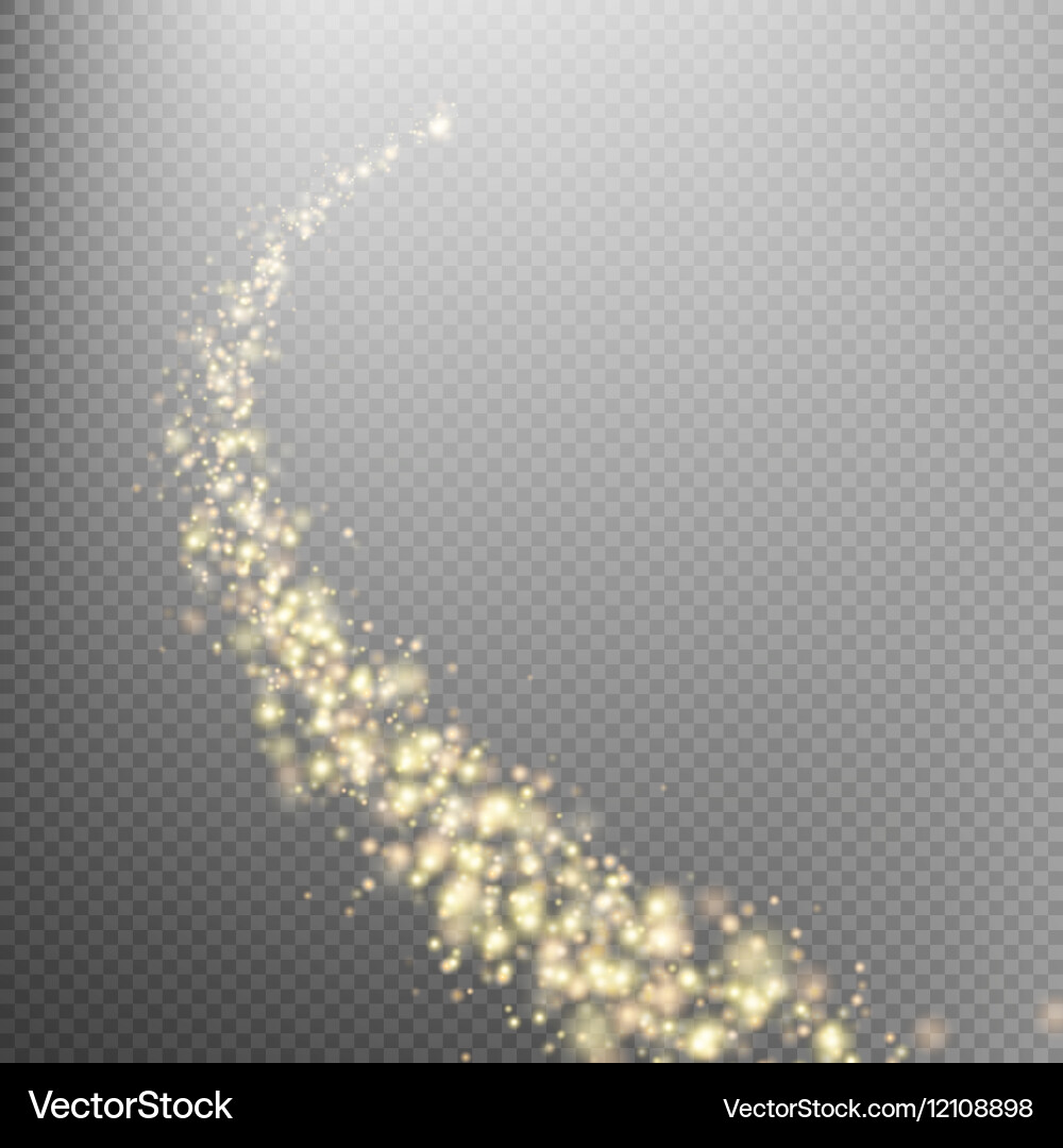 Stardust trail eps 10 Royalty Free Vector Image