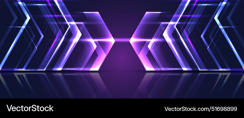 Abstract computer technology background network Vector Image