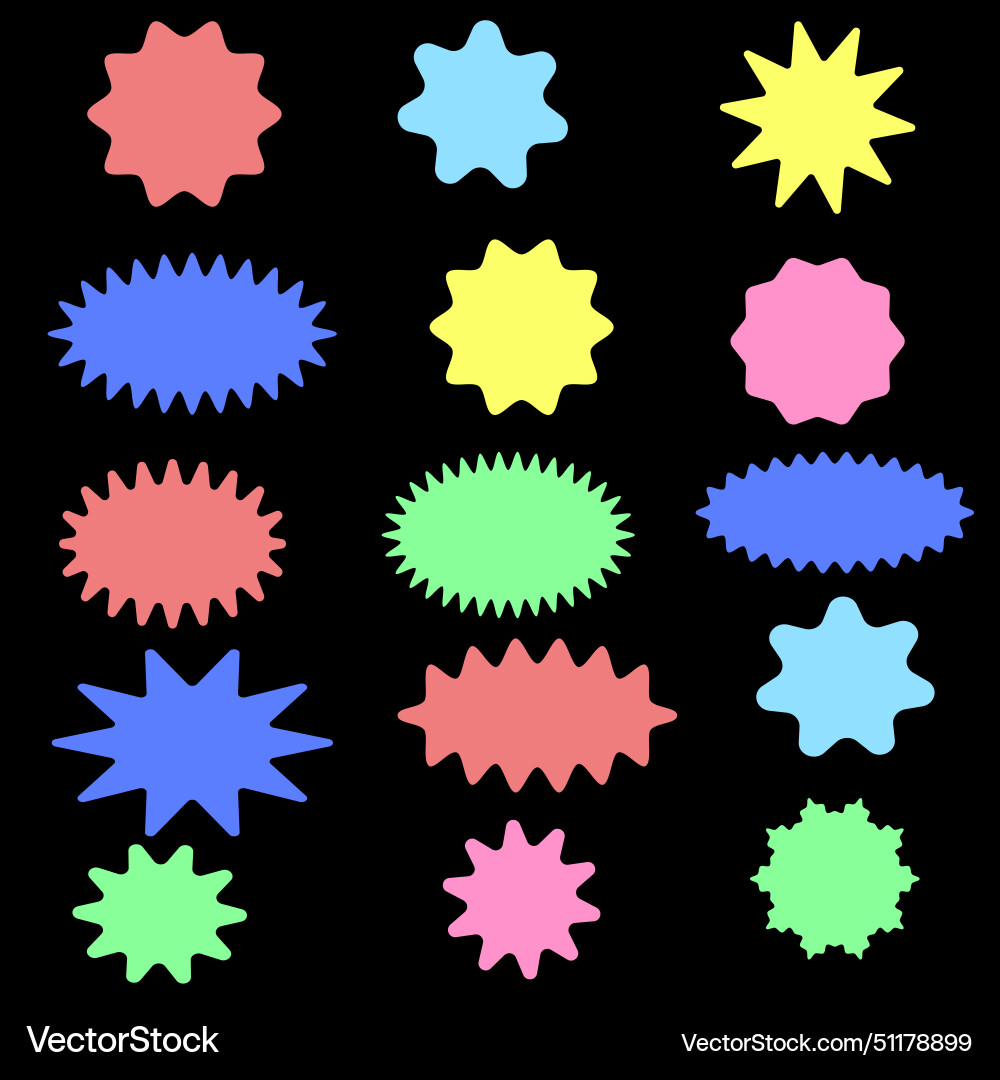 Starburst Royalty Free Vector Image - VectorStock