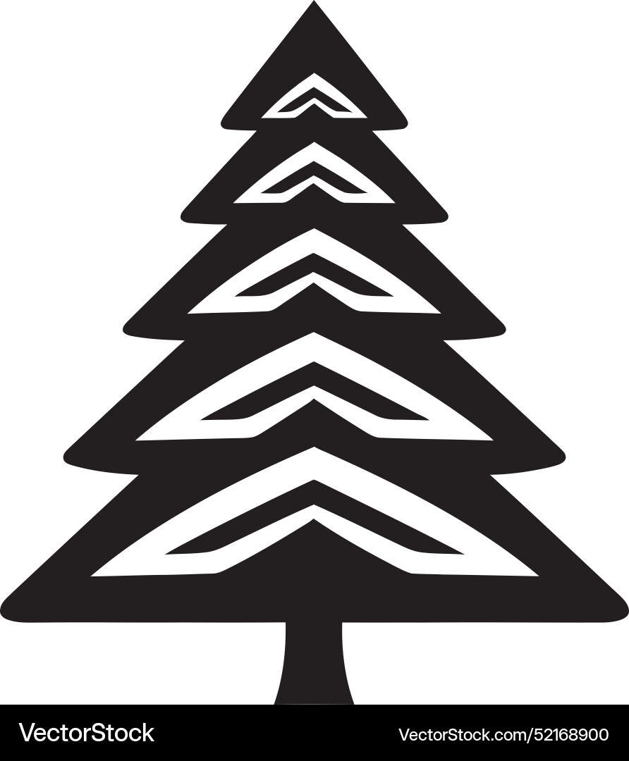 A frozeninspired christmas ice queen tree Vector Image