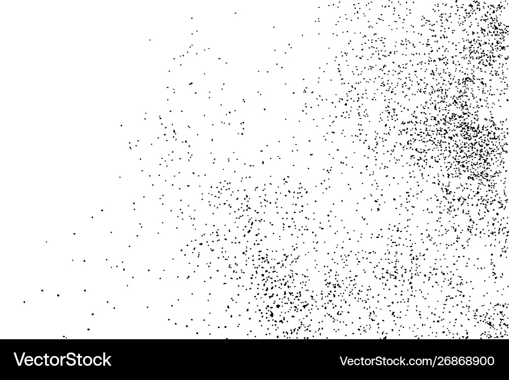 Black Granular Texture Royalty Free Vector Image
