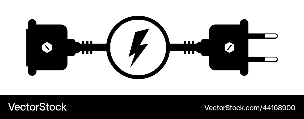 Unplugged Electrical Outlet Royalty Free Vector Image