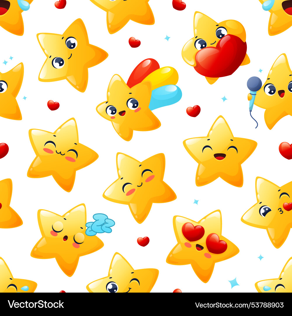 White Kawaii Cute Star Vector Images (over 15,000)