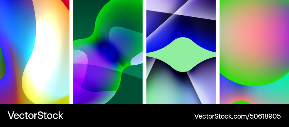Abstract colors backgrounds Royalty Free Vector Image