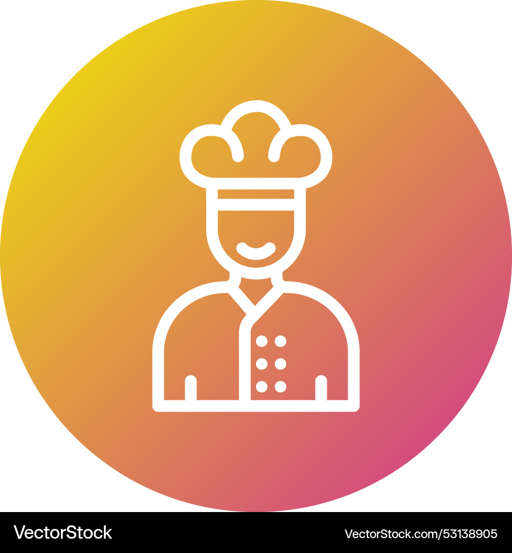 Chef icon design Royalty Free Vector Image - VectorStock