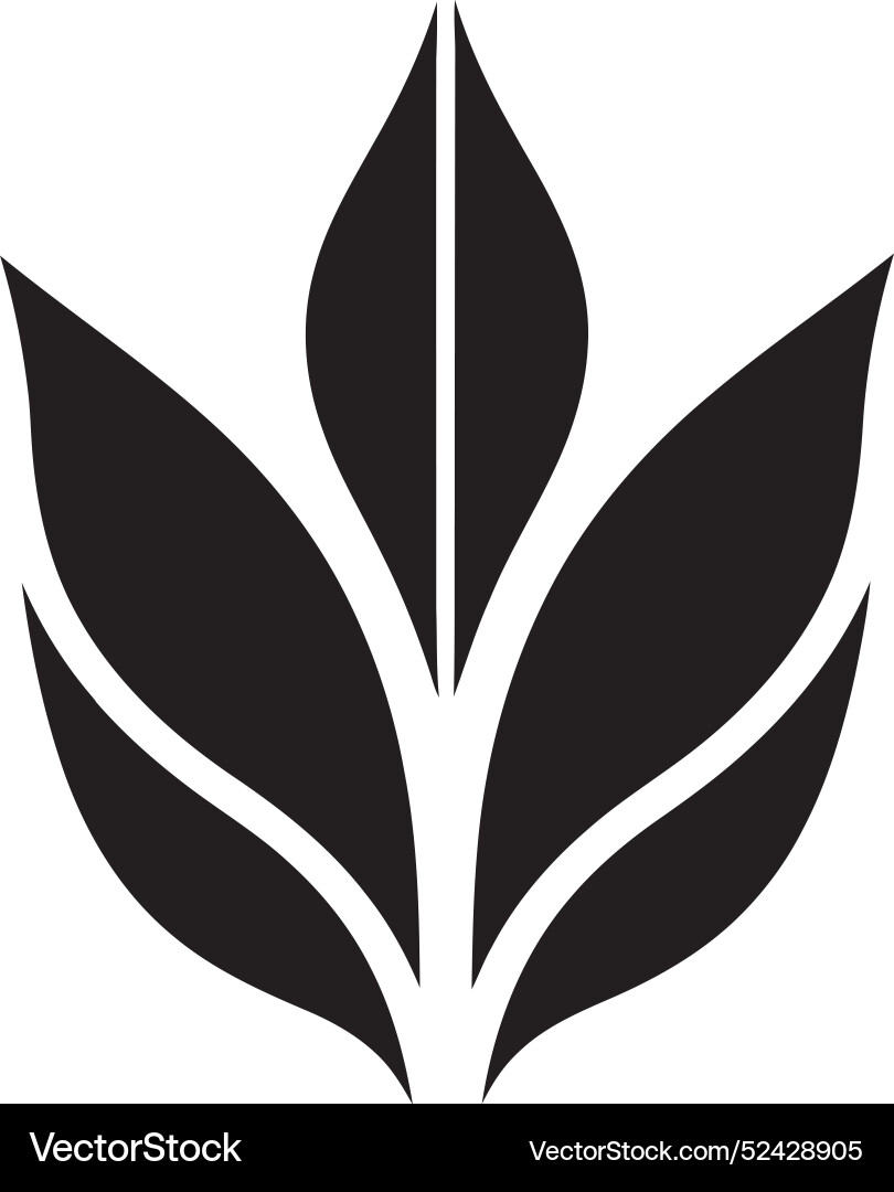 Natures wonders in leaf edition bea Royalty Free Vector