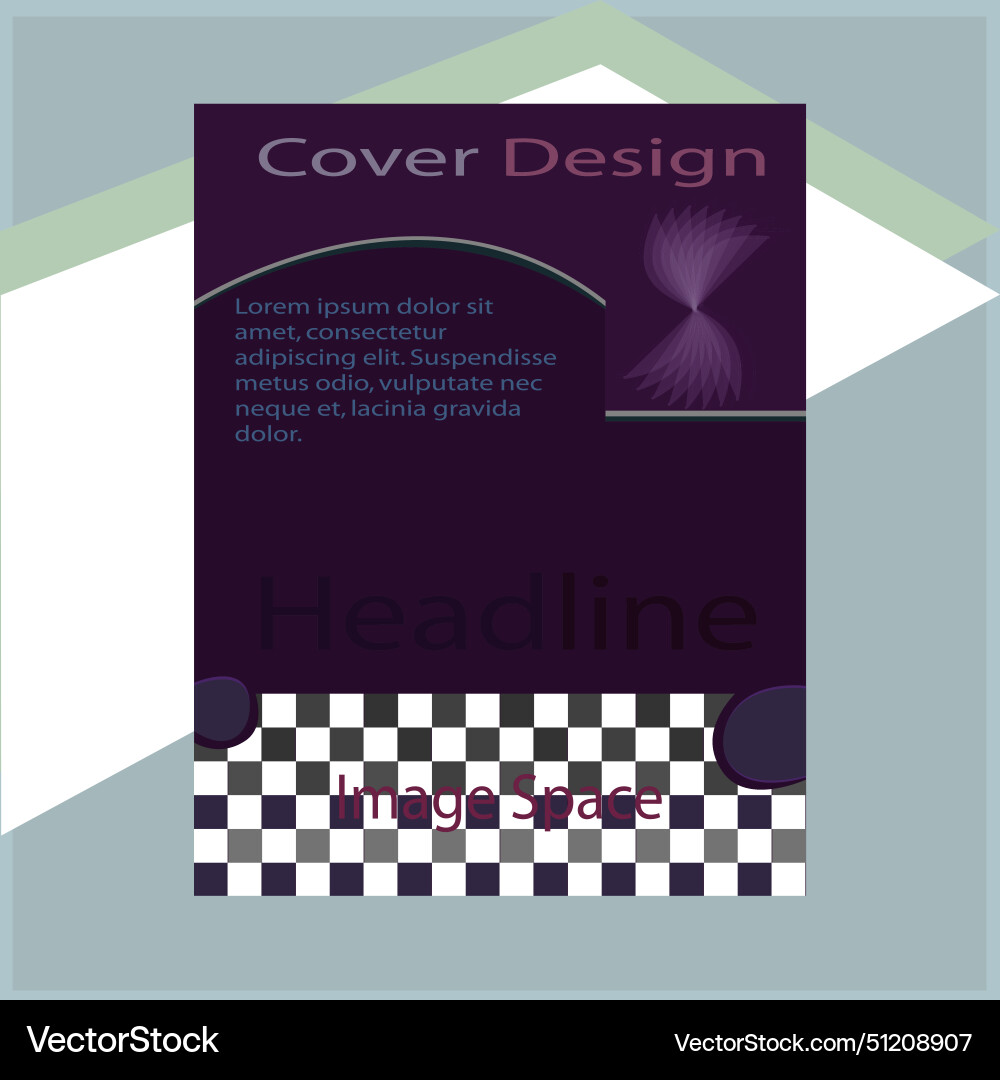 Cover 7 Royalty Free Vector Image - VectorStock