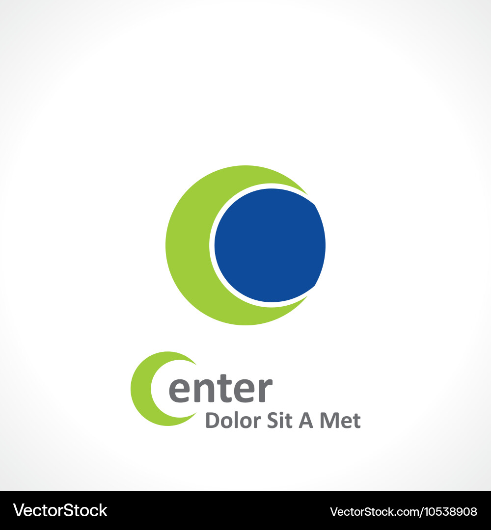 Symbol of letter c Royalty Free Vector Image - VectorStock