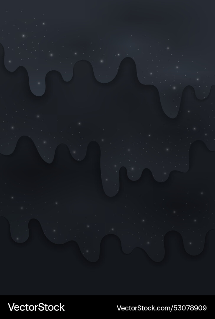 Abstract vertical background with glitter slime Vector Image