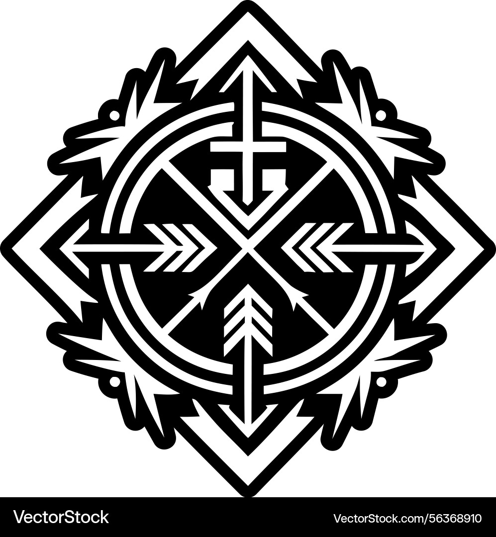 Arrow pathway Royalty Free Vector Image - VectorStock