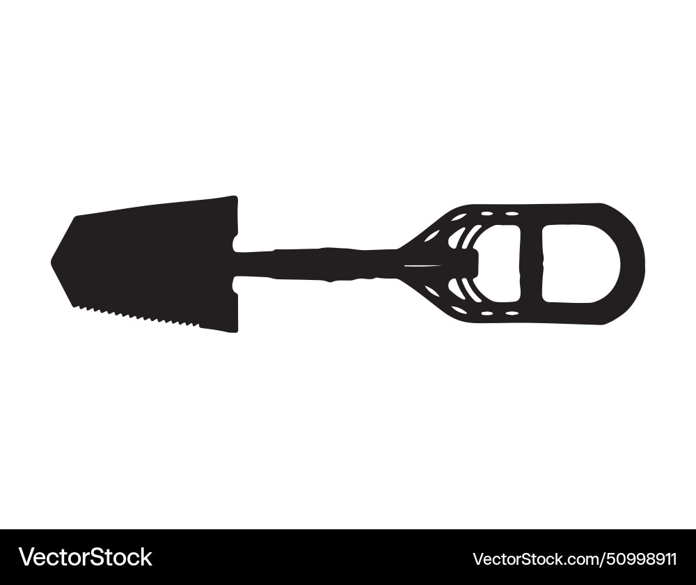 Multi digger silhouette art Royalty Free Vector Image