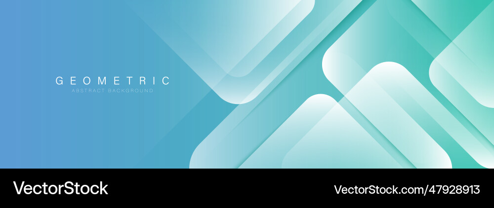 Abstract blue green gradient background Royalty Free Vector