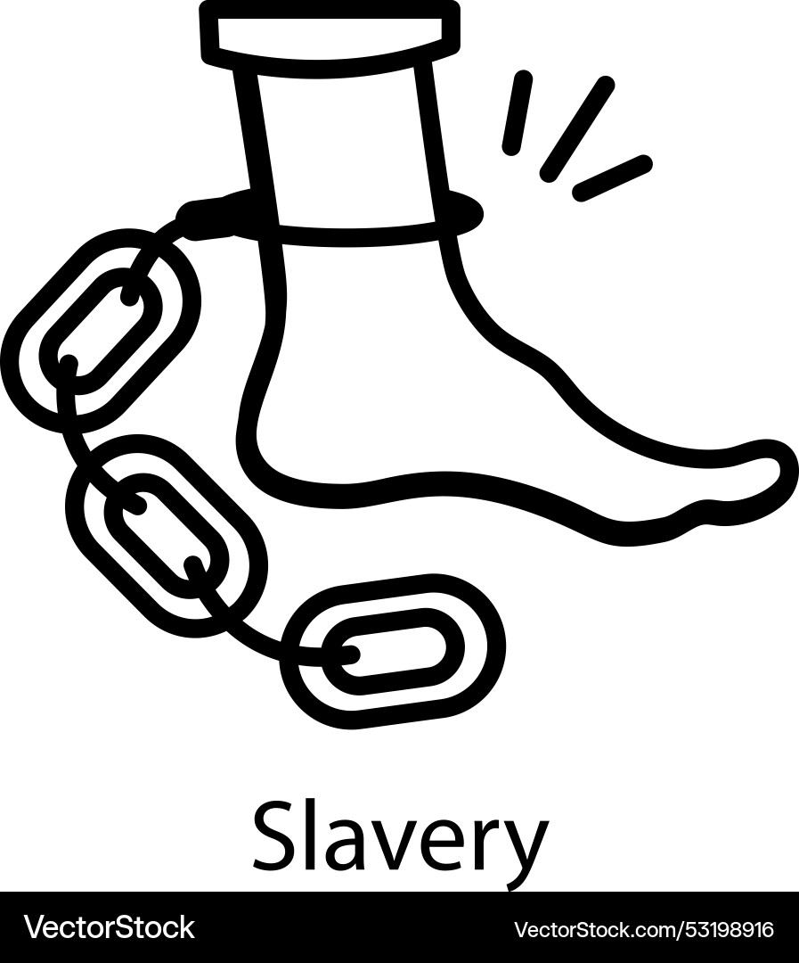Slavery Royalty Free Vector Image - VectorStock