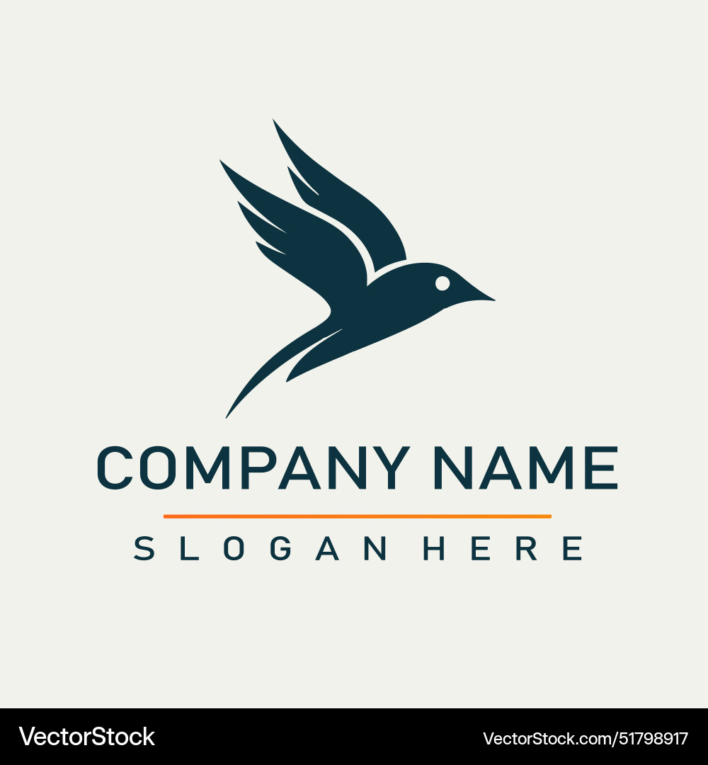 Bird logo Royalty Free Vector Image - VectorStock
