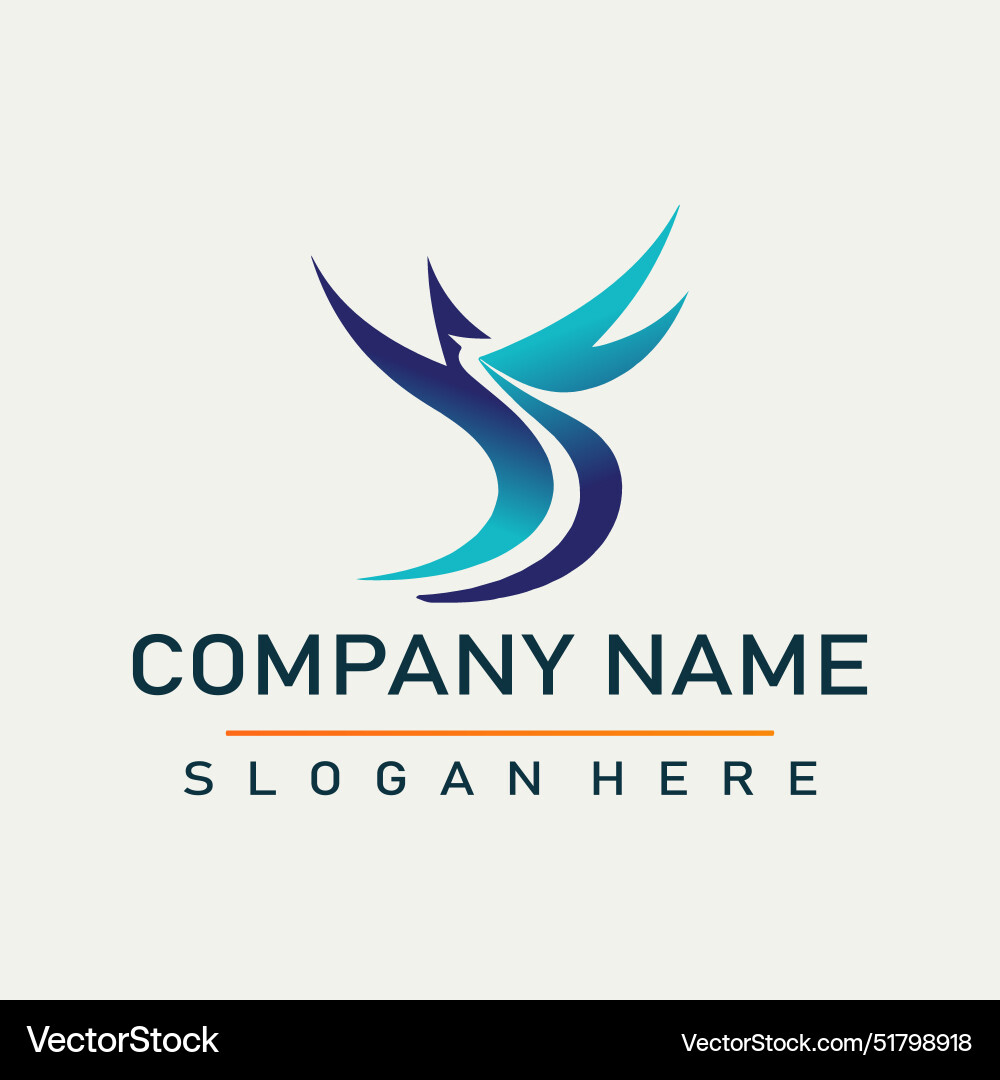 Abstract logo design Royalty Free Vector Image