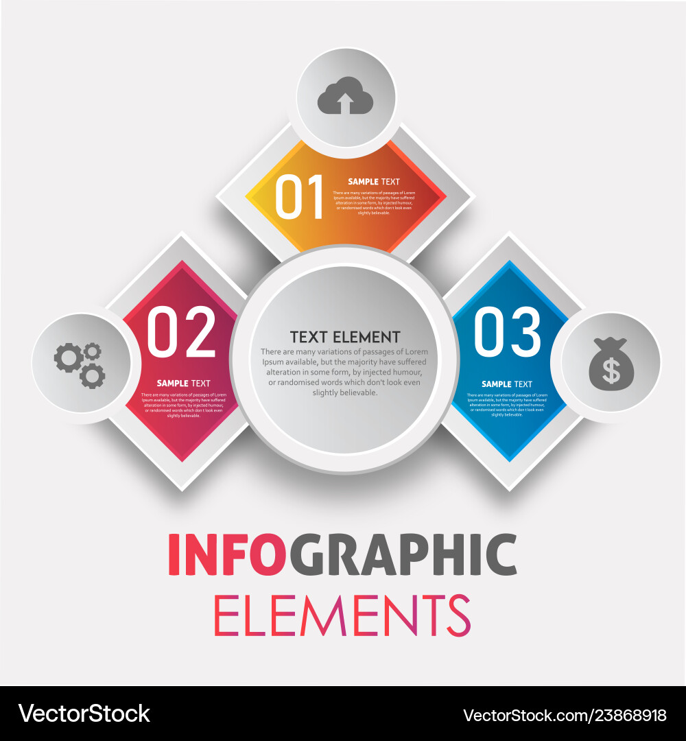 Creative infographics designs Royalty Free Vector Image