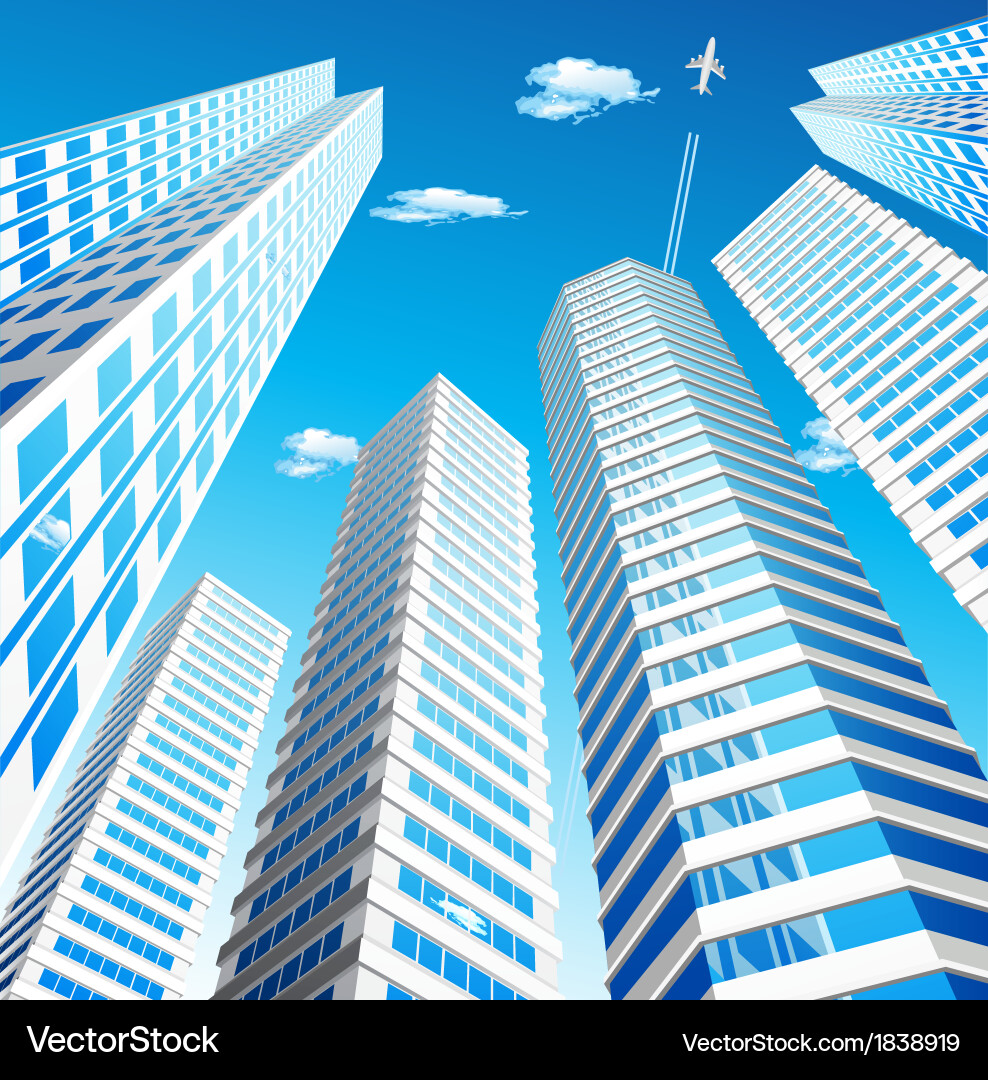 City Royalty Free Vector Image - VectorStock