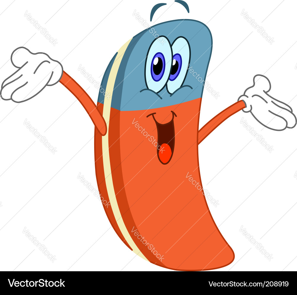 Eraser Royalty Free Vector Image - VectorStock