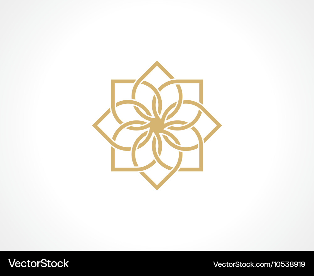 Geometric arabic pattern Royalty Free Vector Image
