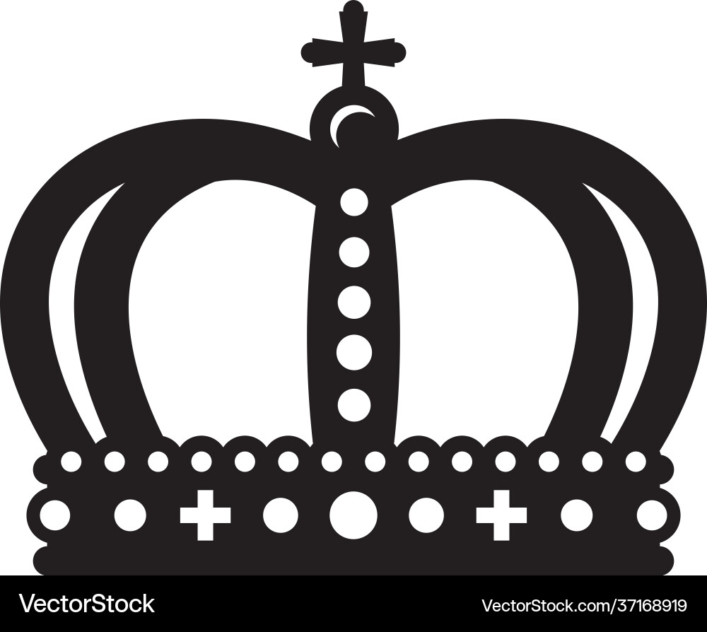 Krone Lizenzfreies Vektorbild - VectorStock