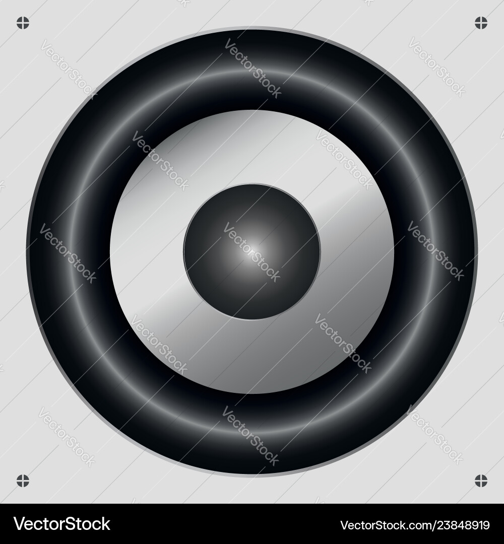 Sound speaker Royalty Free Vector Image - VectorStock