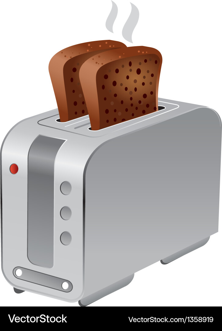 Toaster Royalty Free Vector Image - VectorStock