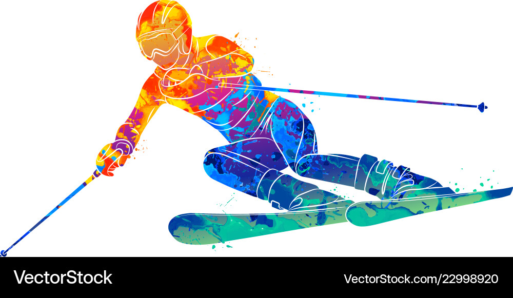 Ski Racer Vector Images (over 210)