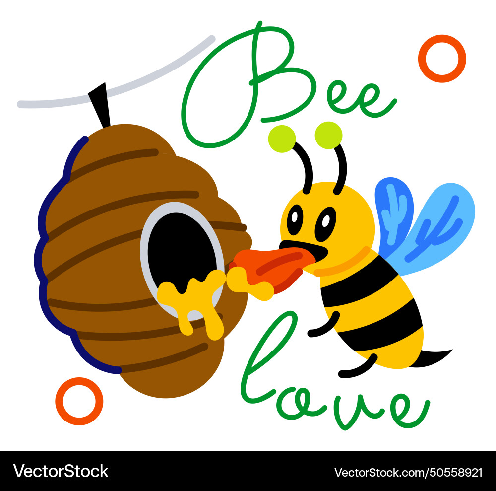 Beehive Royalty Free Vector Image - VectorStock