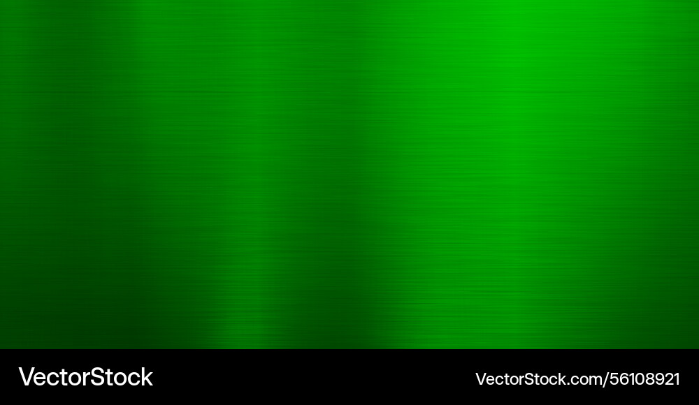 Green metallic gradient with scratches foil Vector Image