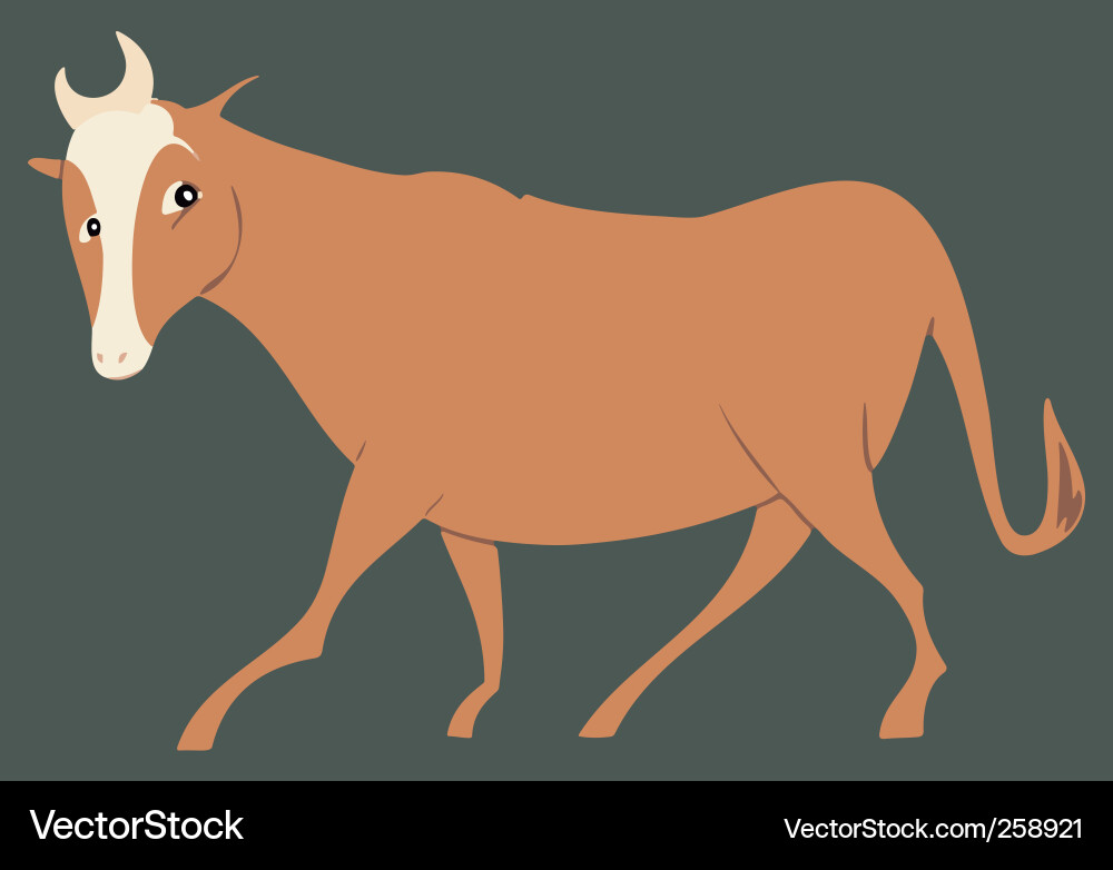 Steer Royalty Free Vector Image - VectorStock