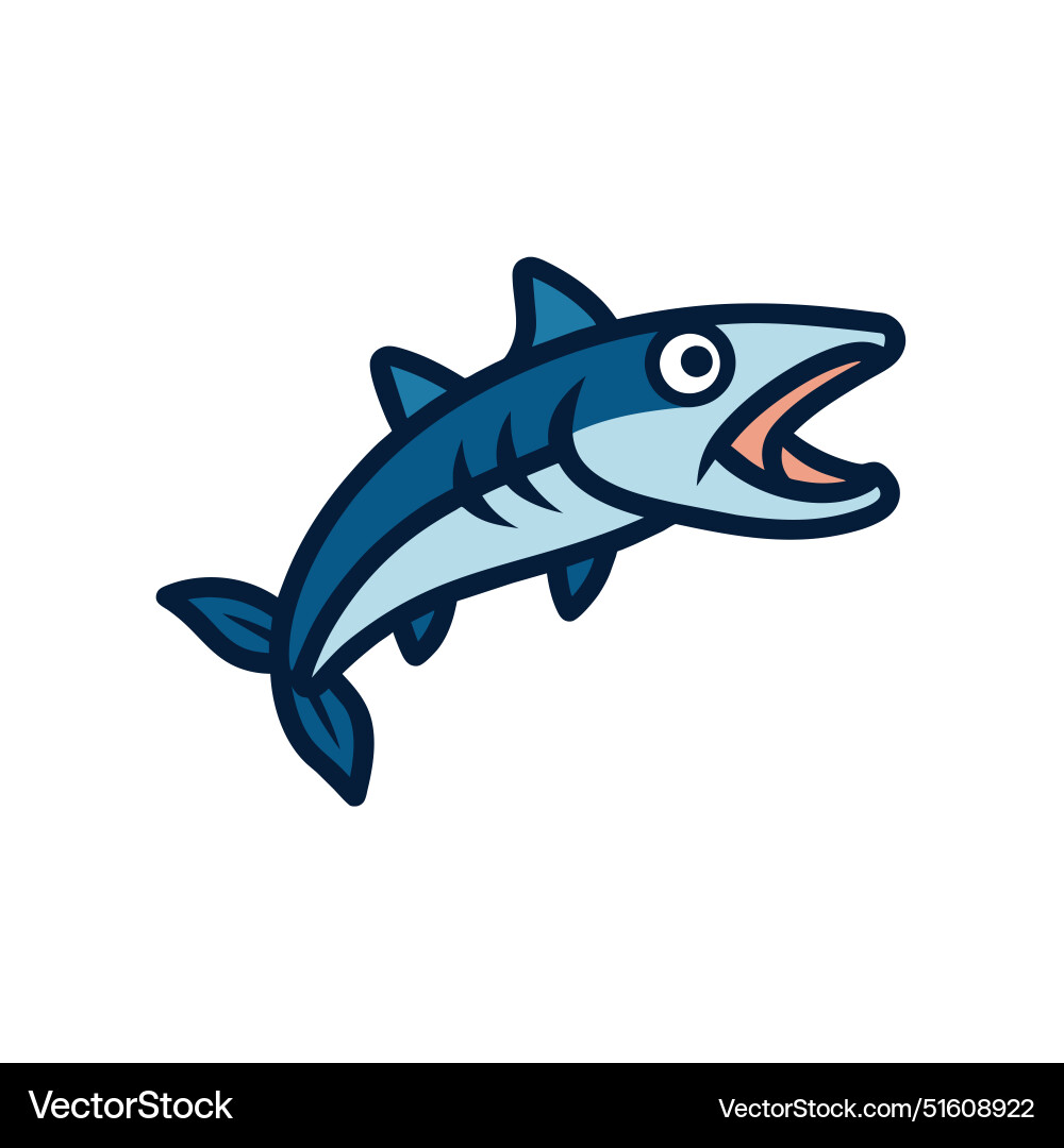 Basking shark dancing icon Royalty Free Vector Image