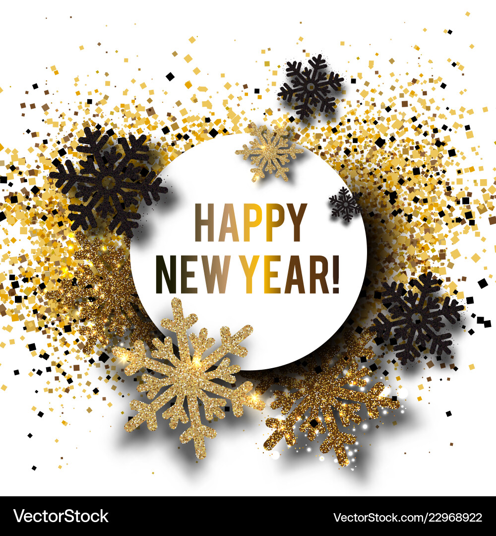 Merry christmas greeting wit Royalty Free Vector Image