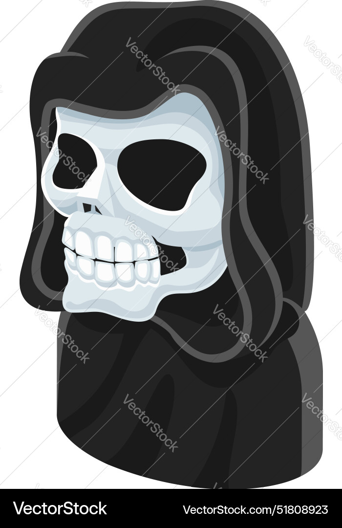 Grim reaper avatar people icon Royalty Free Vector Image
