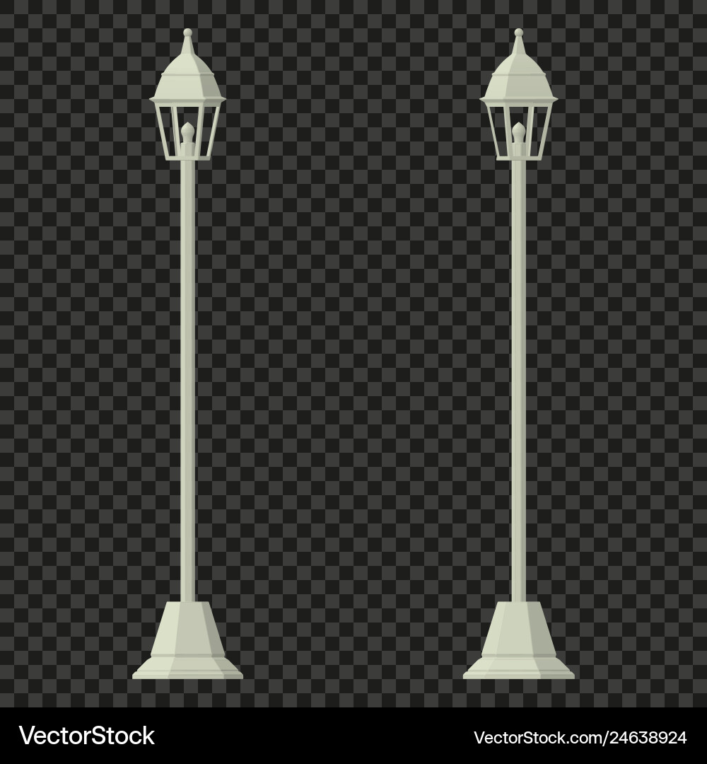 Classic Street Lamp Royalty Free Vector Image - VectorStock