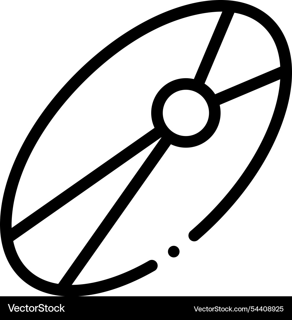 Kerala icon thin linear style design isolated Vector Image