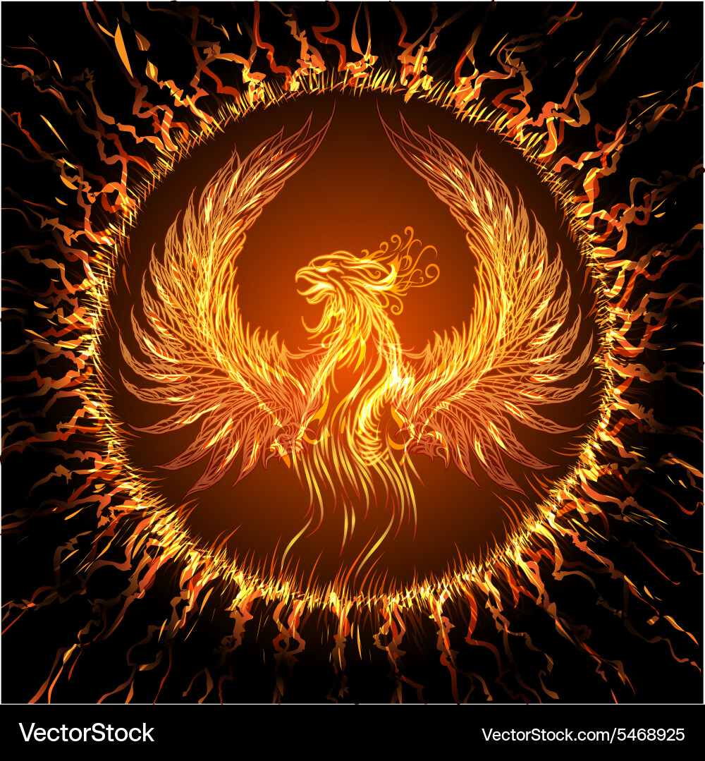 Phoenix Royalty Free Vector Image - VectorStock