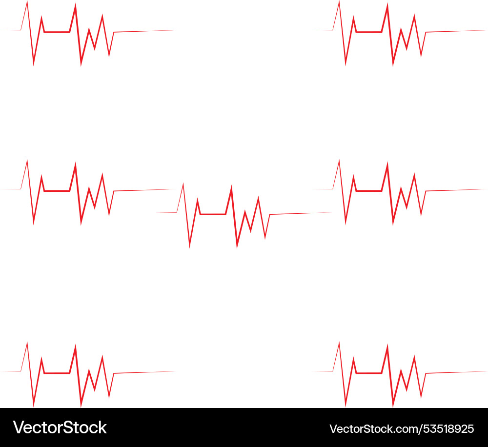 Pulse logo Royalty Free Vector Image - VectorStock
