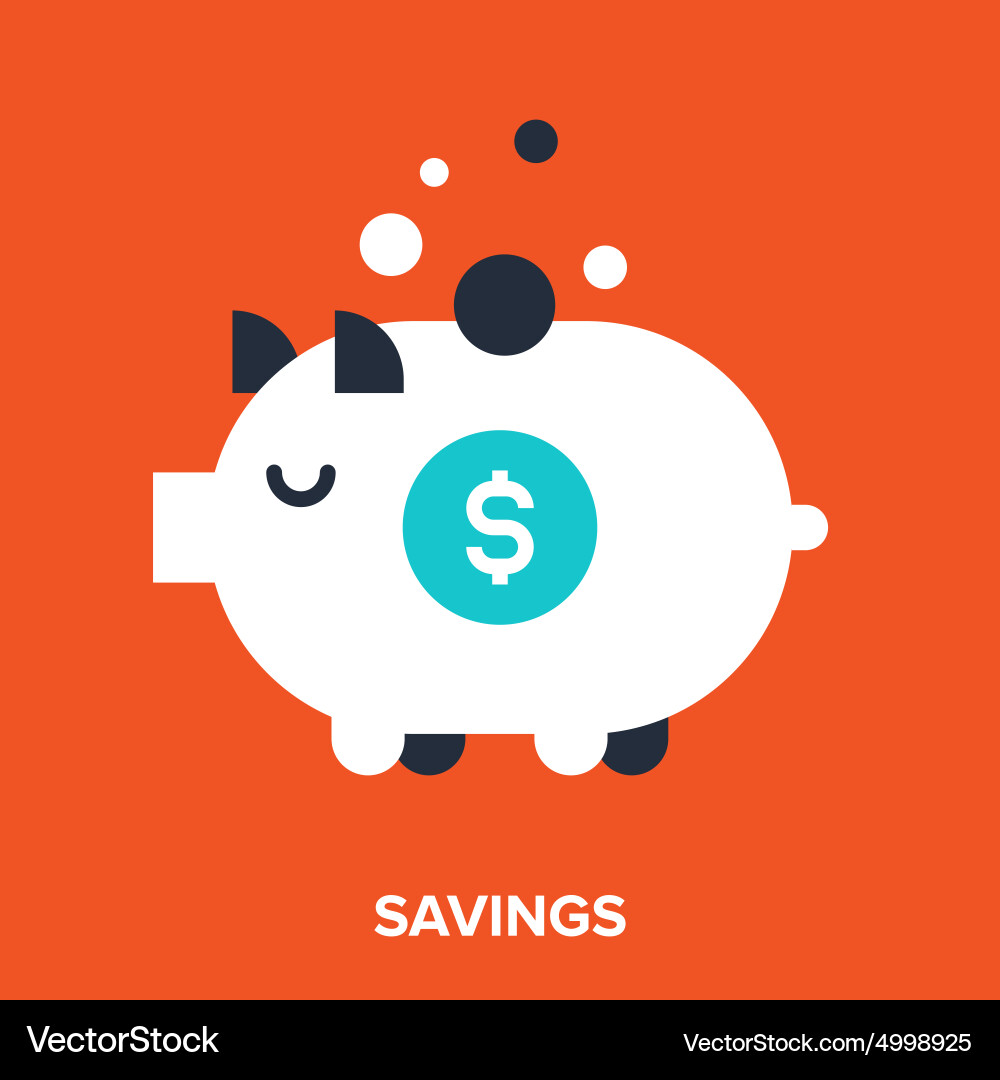 Savings Royalty Free Vector Image - VectorStock