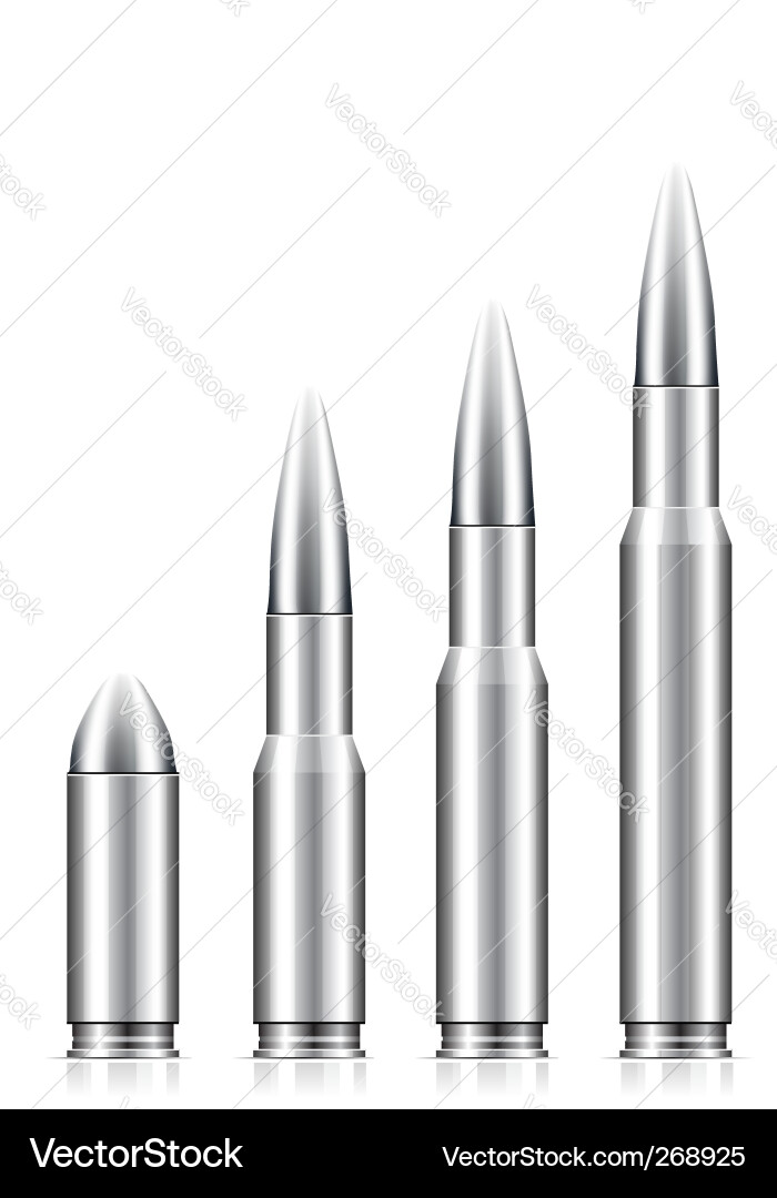 Set of bullets Royalty Free Vector Image - VectorStock