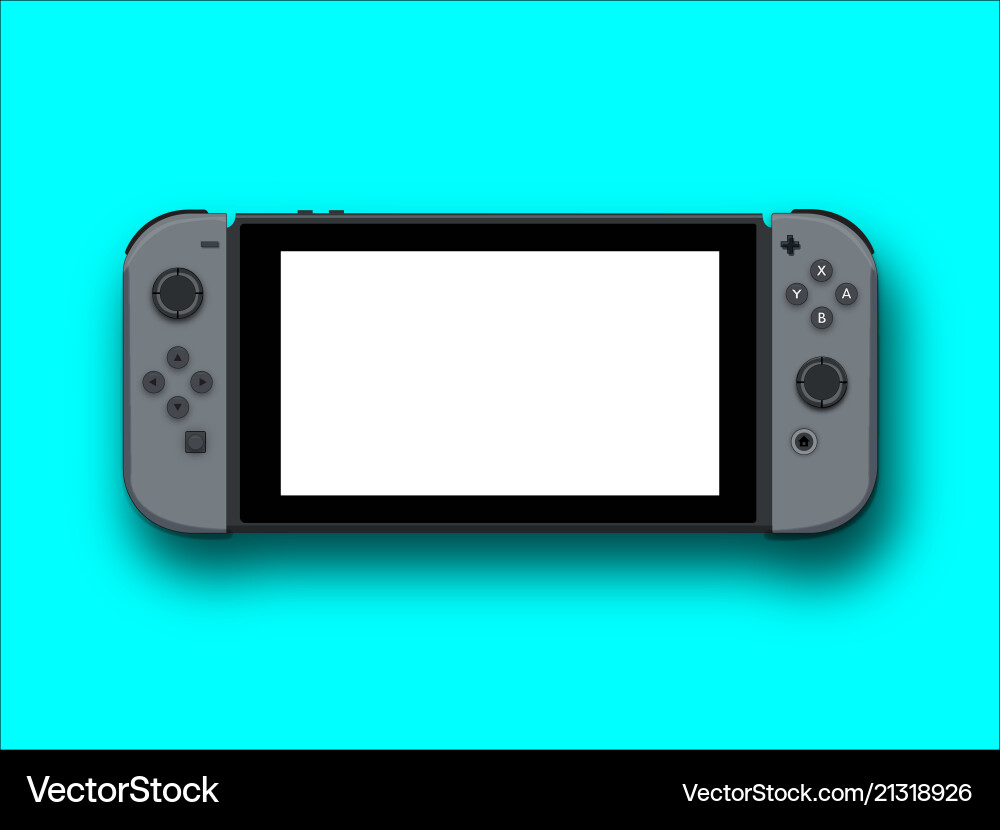 Gaming device Royalty Free Vector Image - VectorStock