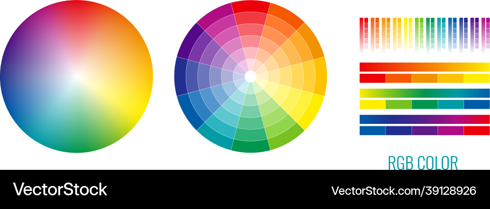 Realistic color spectrum Royalty Free Vector Image