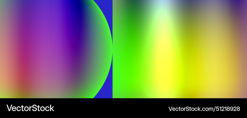 Neon color abstract geometric shapes background Vector Image