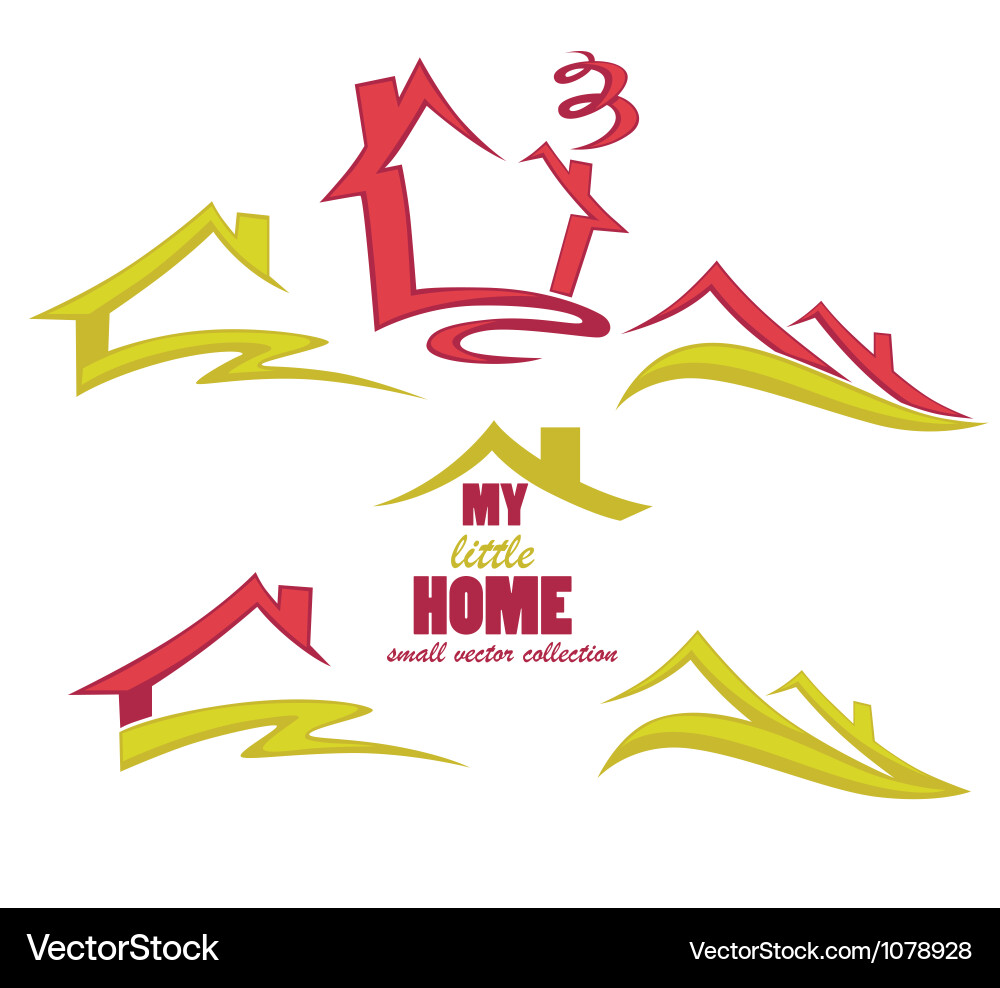 Property symbols Royalty Free Vector Image - VectorStock
