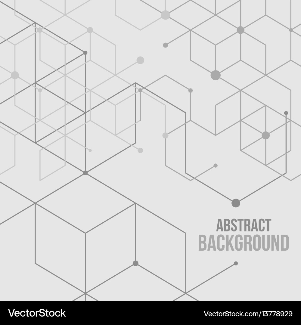 Abstract boxes background Royalty Free Vector Image