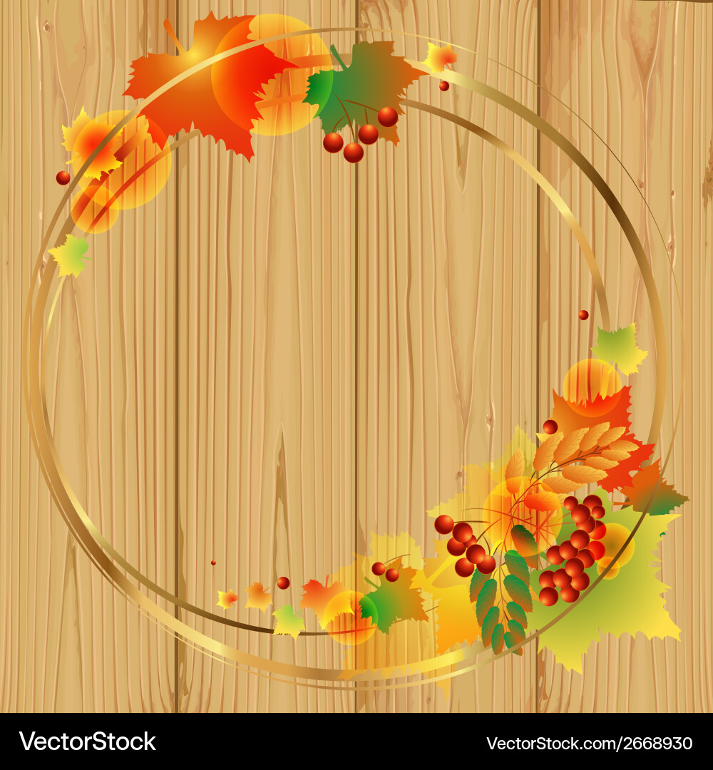 Autumn Royalty Free Vector Image - VectorStock
